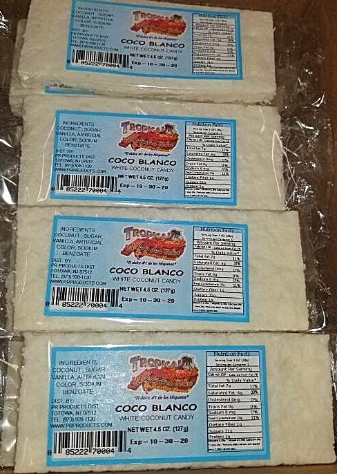 Large Bars – Dulces Tipicos Puertorriqueños
